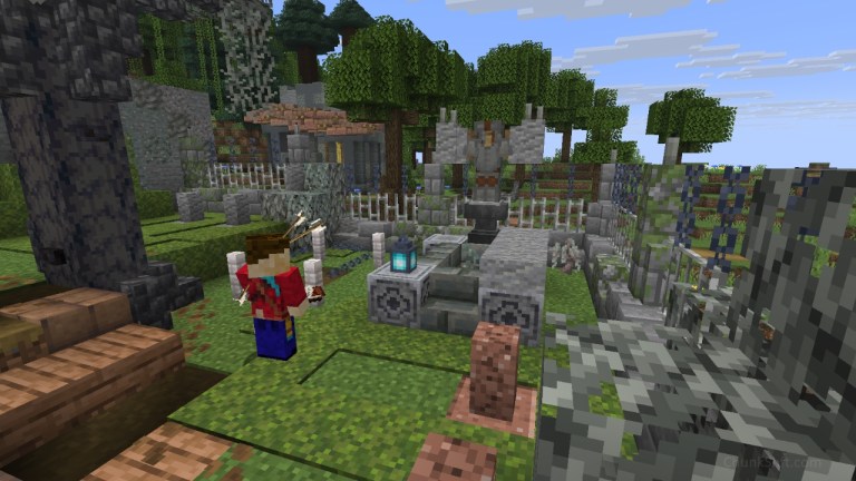 Building a graveyard in Minecraft – ChunkShift.com